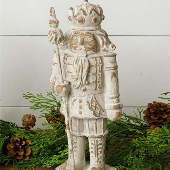 Shabby Chic Nutcracker w/ Pike