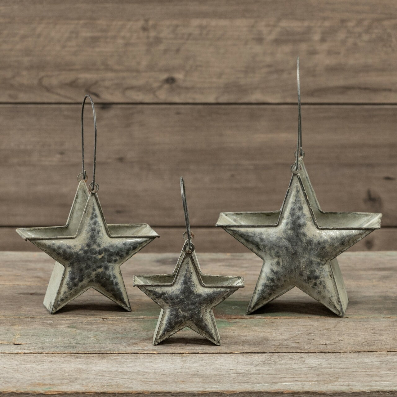 Metal Star Containers